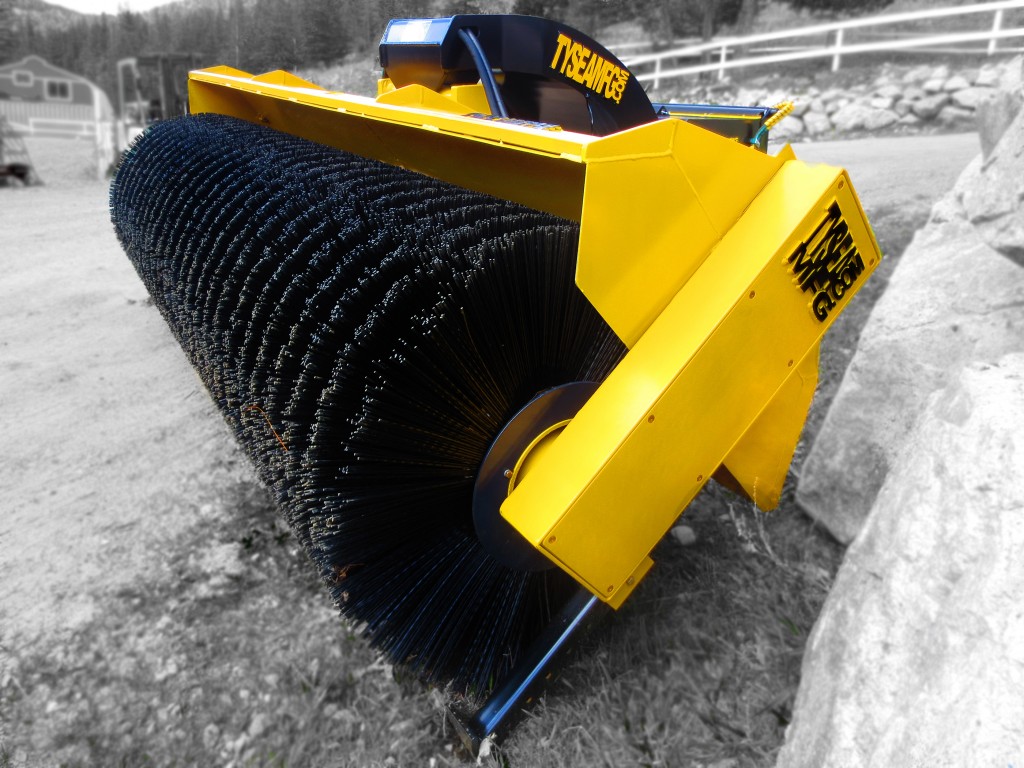 Wheel Loader Brooms - Tysea Manufacturing Inc