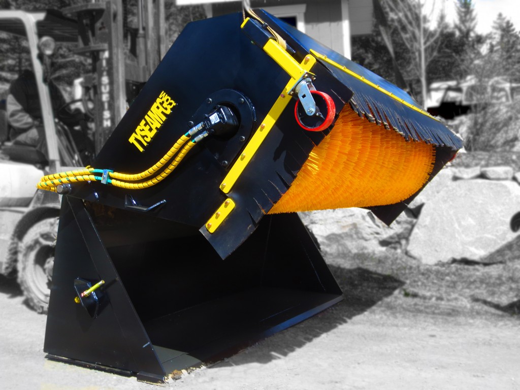 Wheel Loader Brooms - Tysea Manufacturing Inc