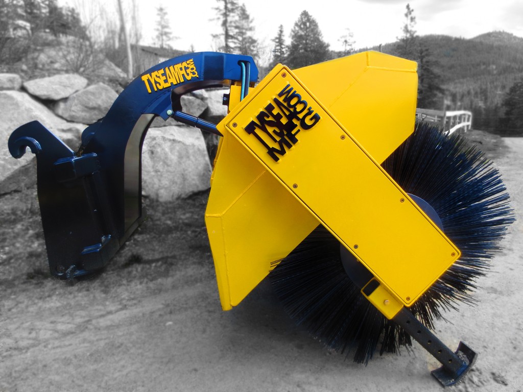 Wheel Loader Brooms - Tysea Manufacturing Inc
