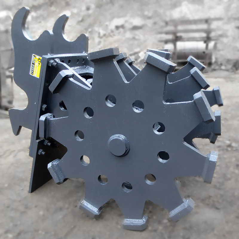 Excavator Wheel Compactor - Tysea Mfg Inc