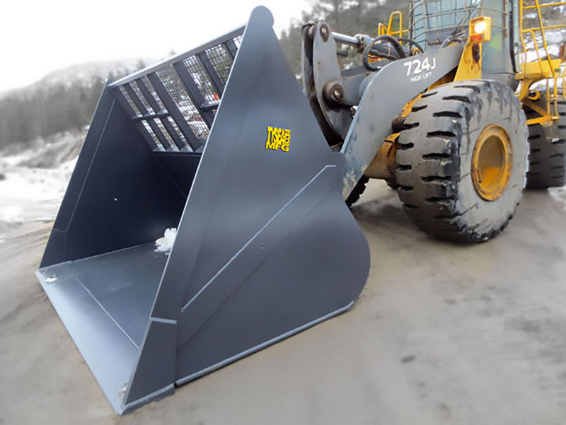 Wheel Loader Chip Buckets - Tysea Manufacturing Inc