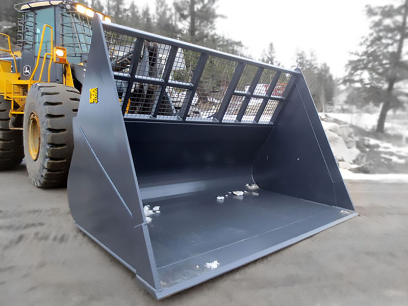 Wheel Loader Chip Buckets - Tysea Mfg Inc