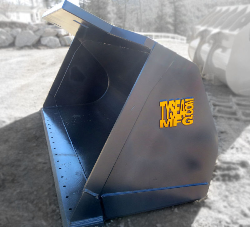 Wheel Loader Clean Up Buckets - Tysea Mfg Inc