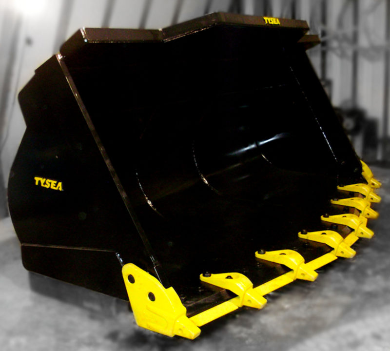 Wheel Loader Spade Nose Buckets - Tysea Mfg Inc