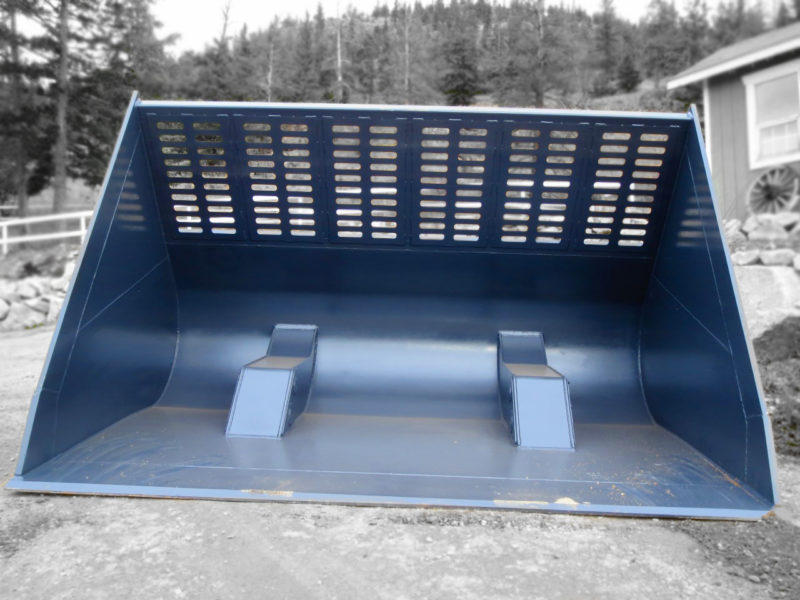 Wheel Loader Tip Out Buckets - Tysea Manufacturing Inc
