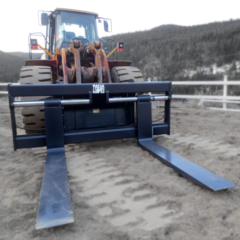 Wheel Loader Pallet Forks - Tysea Manufacturing Inc