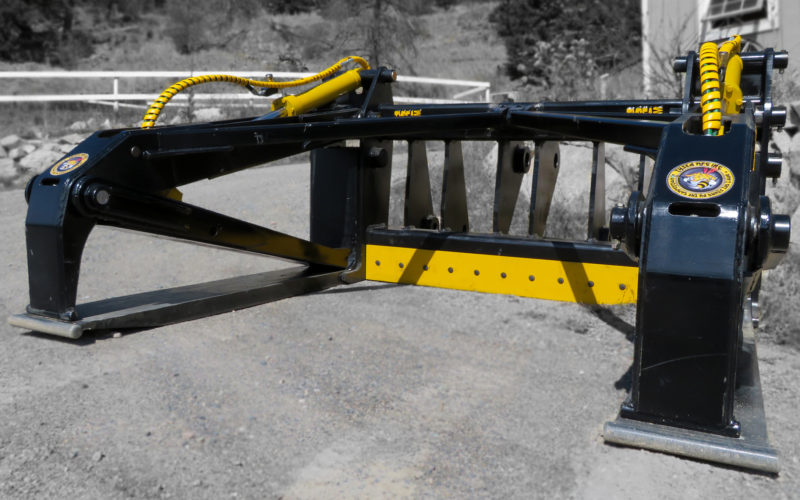 Wheel Loader Pipe Pole Grapples - Tysea Mfg Inc