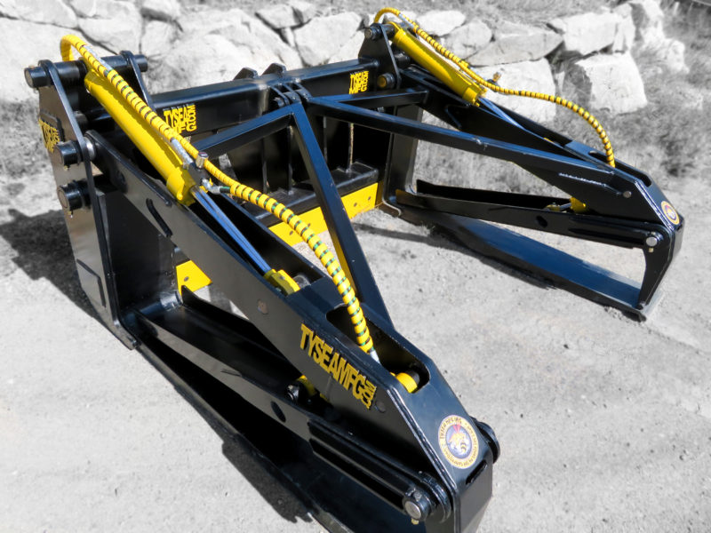 Wheel Loader Pipe Pole Grapples - Tysea Mfg Inc
