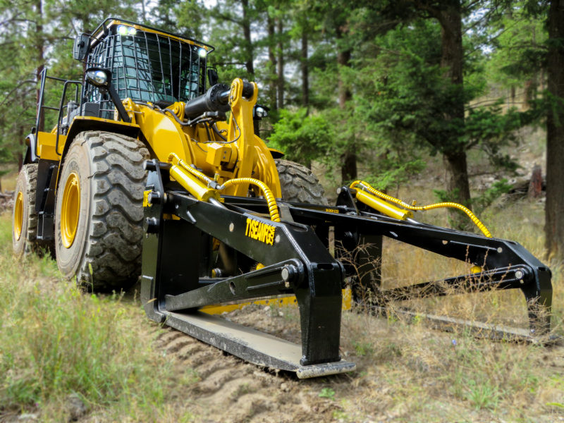Wheel Loader Pipe Pole Grapples - Tysea Mfg Inc
