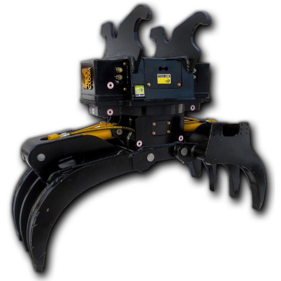 Excavator Brush Rakes - Tysea Manufacturing Inc