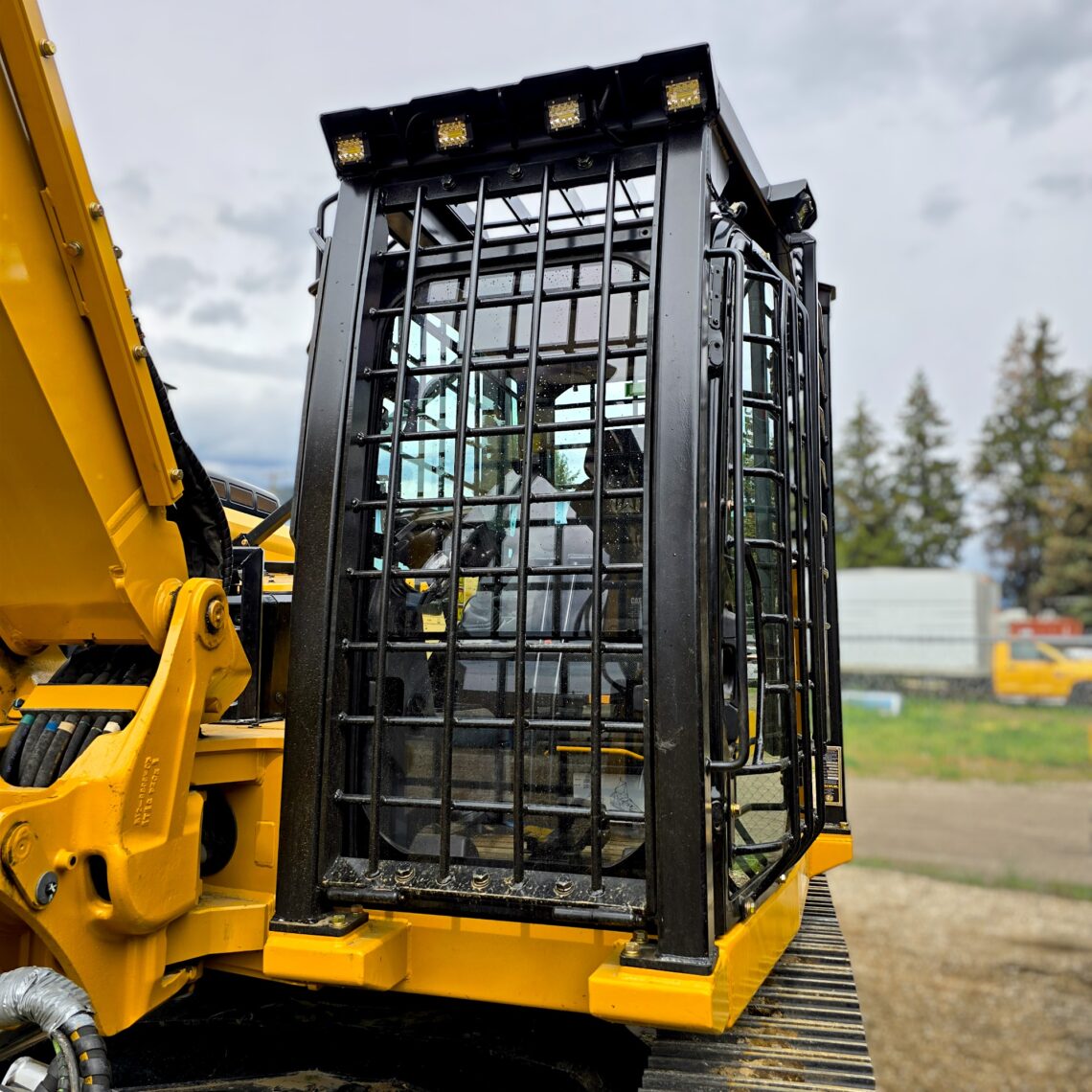 Excavator FOPS and Guarding - Tysea Manufacturing Inc