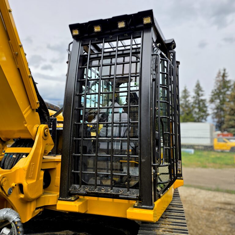 Excavator FOPS and Guarding - Tysea Manufacturing Inc