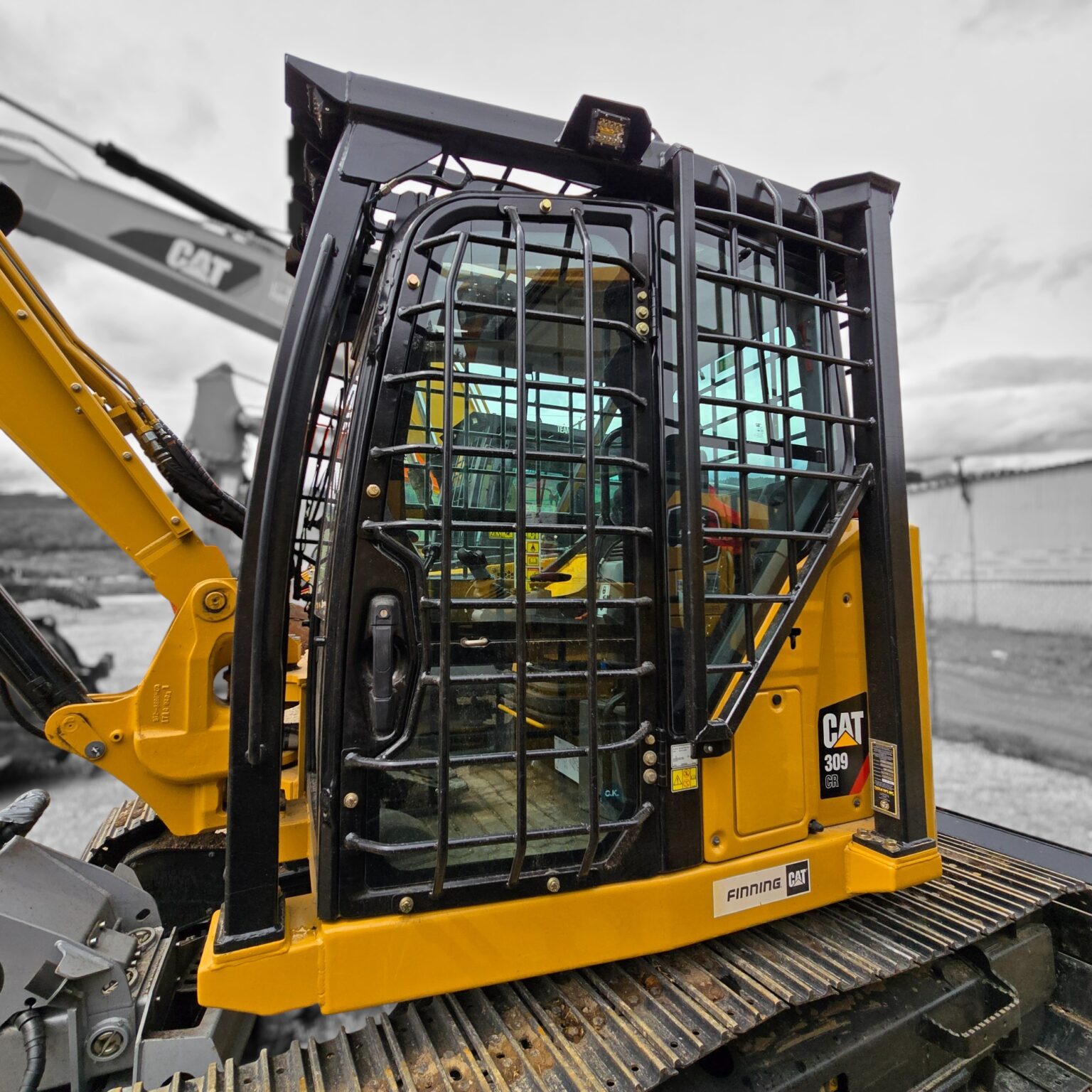 Excavator FOPS and Guarding - Tysea Manufacturing Inc