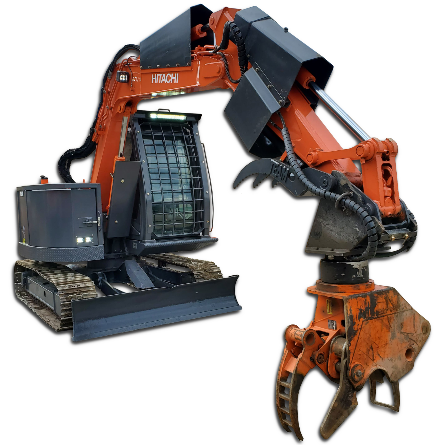 Excavator FOPS and Guarding - Tysea Manufacturing Inc