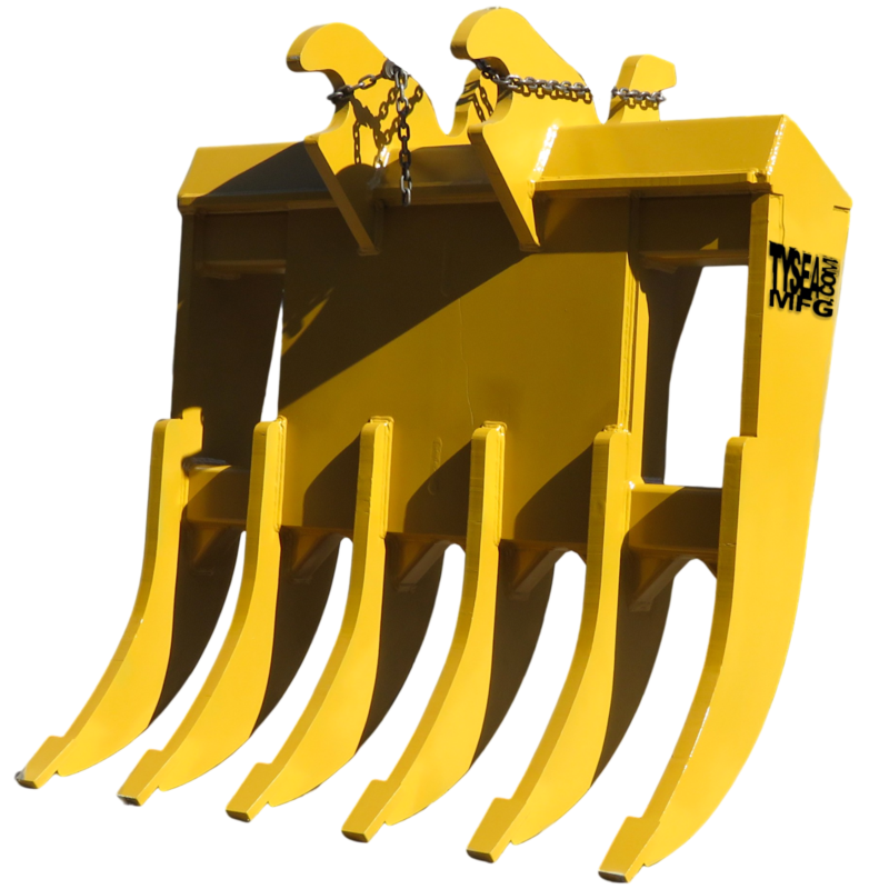 Excavator Brush Rakes - Tysea Manufacturing Inc